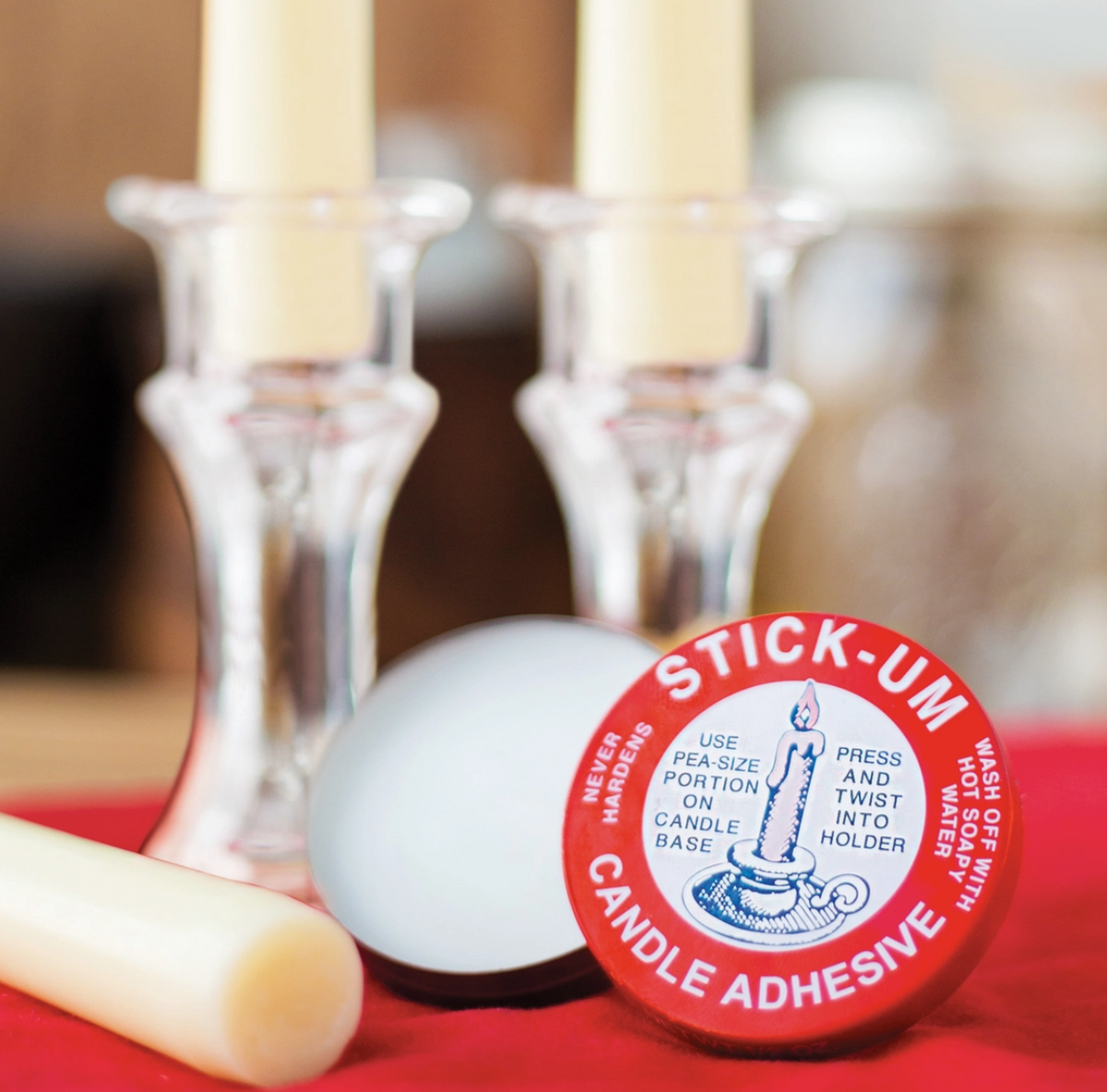 Stick-Um Candle Adhesive - Tin | Old Craftsmen's Brand – Food Shed Idaho