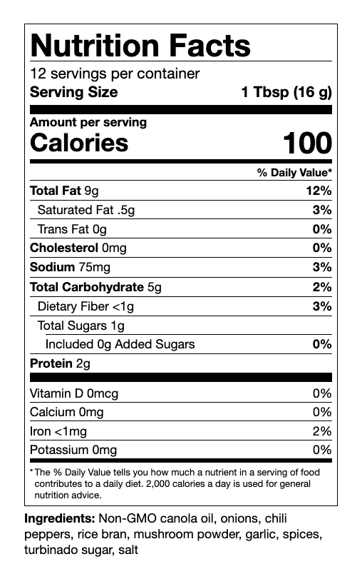 Mini Chili Crisp Sauce, Mild | Mr Bing – Food Shed Idaho